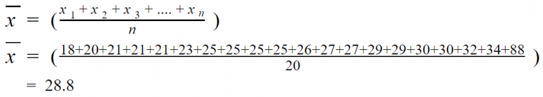 Arithmetisches Mittel verstehen und berechnen - mit Beispielen