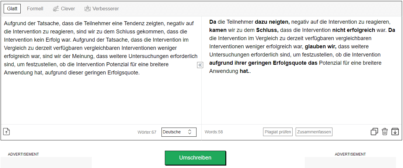 Bester Text-Umschreiber | 9 gratis Online-Tools im Vergleich
